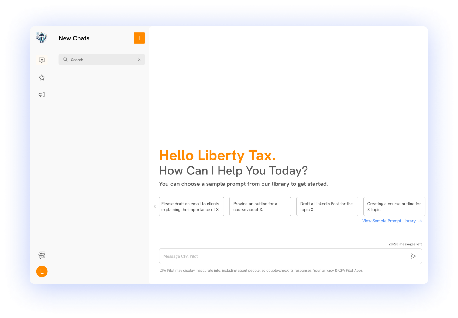 Liberty Tax Partner Page - CPA Pilot